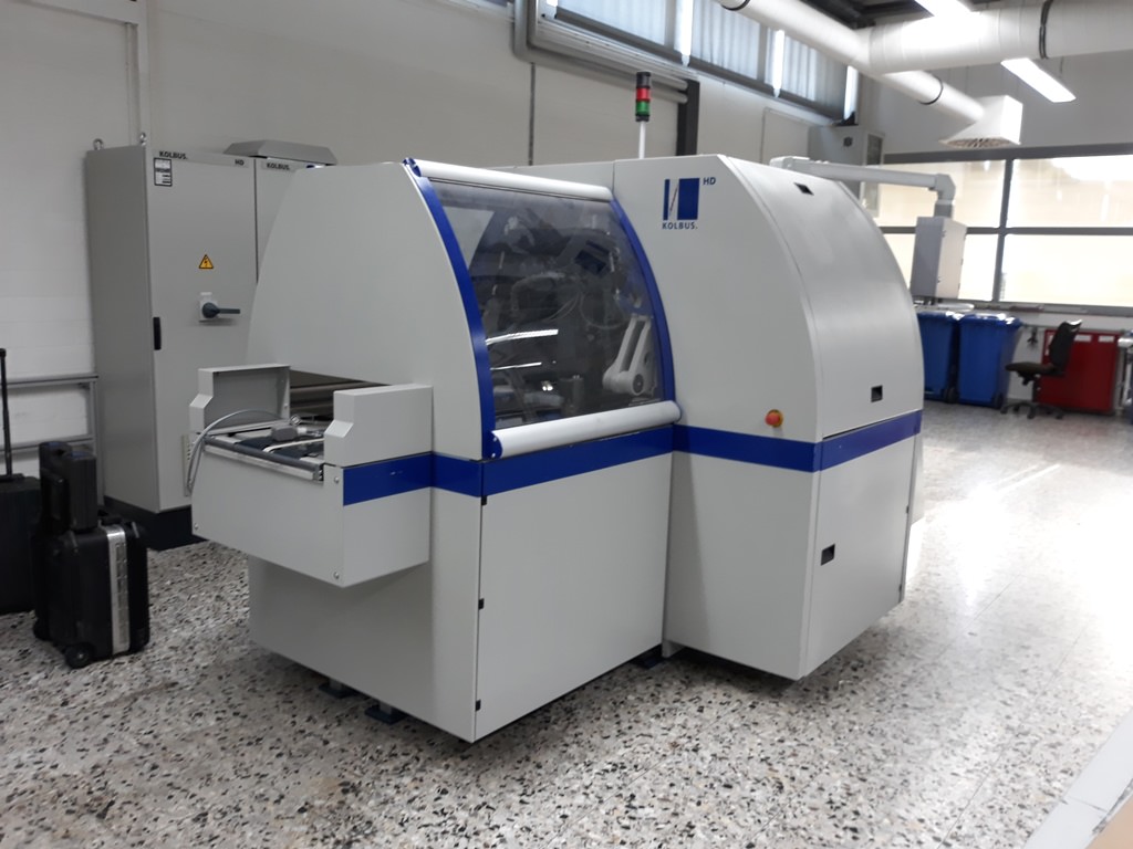 2011 Kolbus HD 143.P Three-knife trimmer sold! - Print Finishing Partners