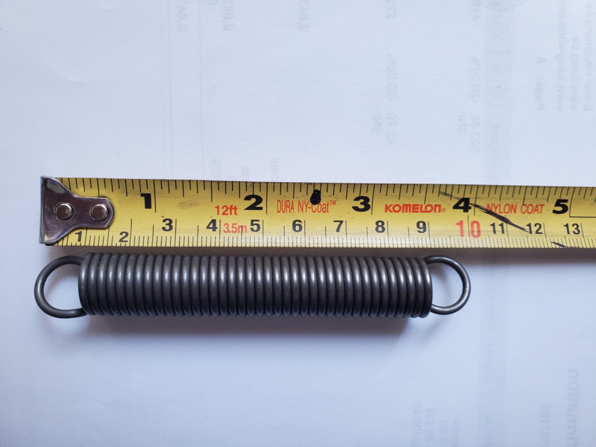 spring, 100 mm long - Print Finishing Partners